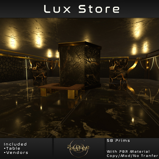 Second Life Marketplace - Perspective . Lux Store .Box.
